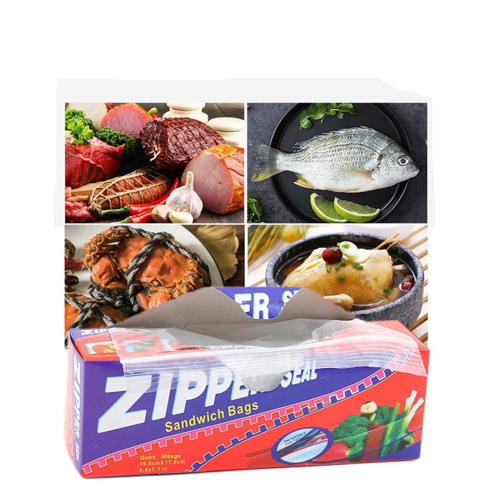 Fresh Zipper Bag I Ready Stock I Food Storage Reusable Seal Bag Freezer ...