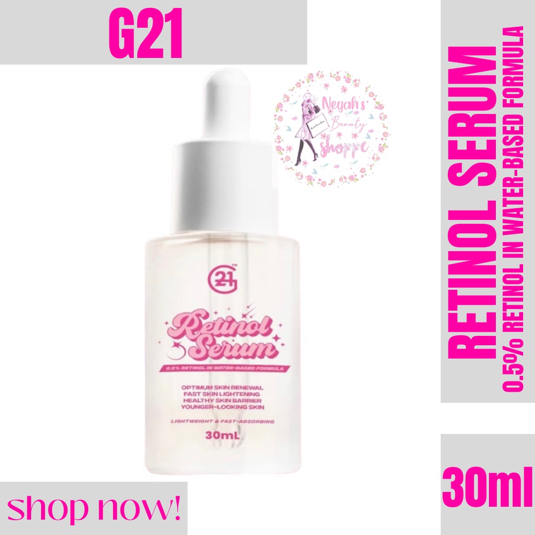G21 Retinol Serum 0.5% Retinol in Water-Based Formula 30ml | Lazada PH