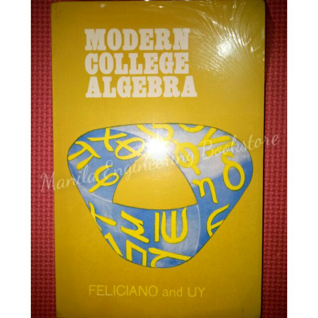 ORIGINAL MODERN COLLEGE ALGEBRA by Feliciano&Uy | Lazada PH