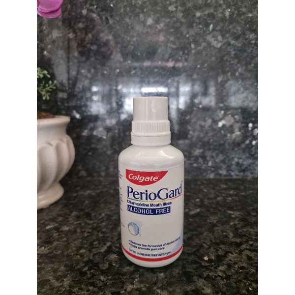 Probiotic mouthwash Colgate Periogard Chlorhexidine Mouth Rinse Alcohol ...