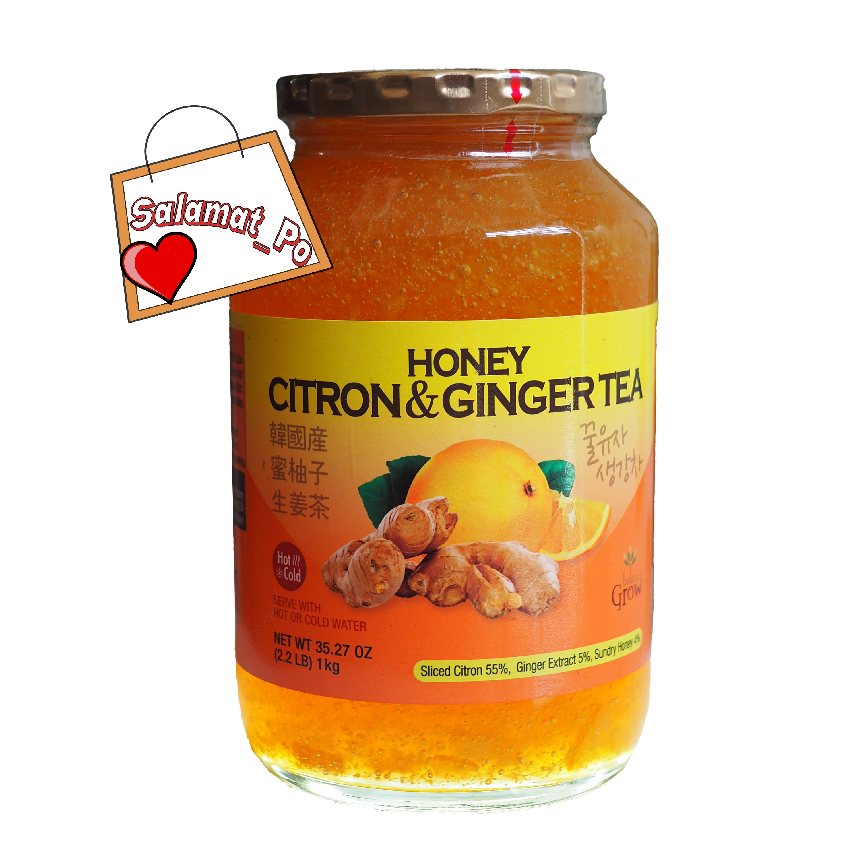 Honey Citron & Ginger Tea 1Kilo | Lazada PH