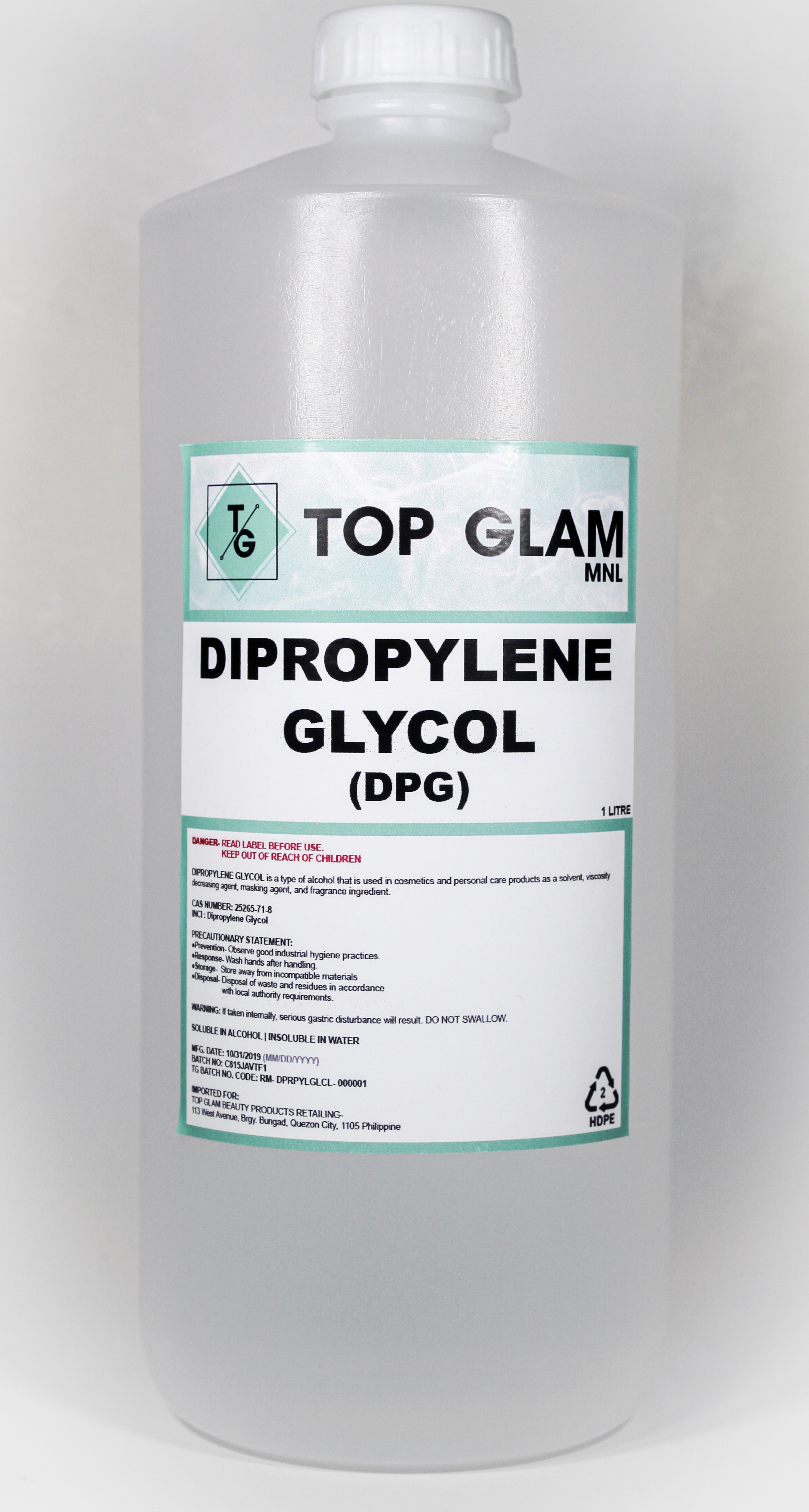 DPG Dipropylene Glycol 100% Pure 1000ml / 1L ( Origin USA ) | Lazada PH