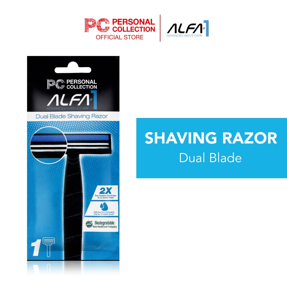 Alfa-1 Dual Blade Disposable Razor | Lazada PH