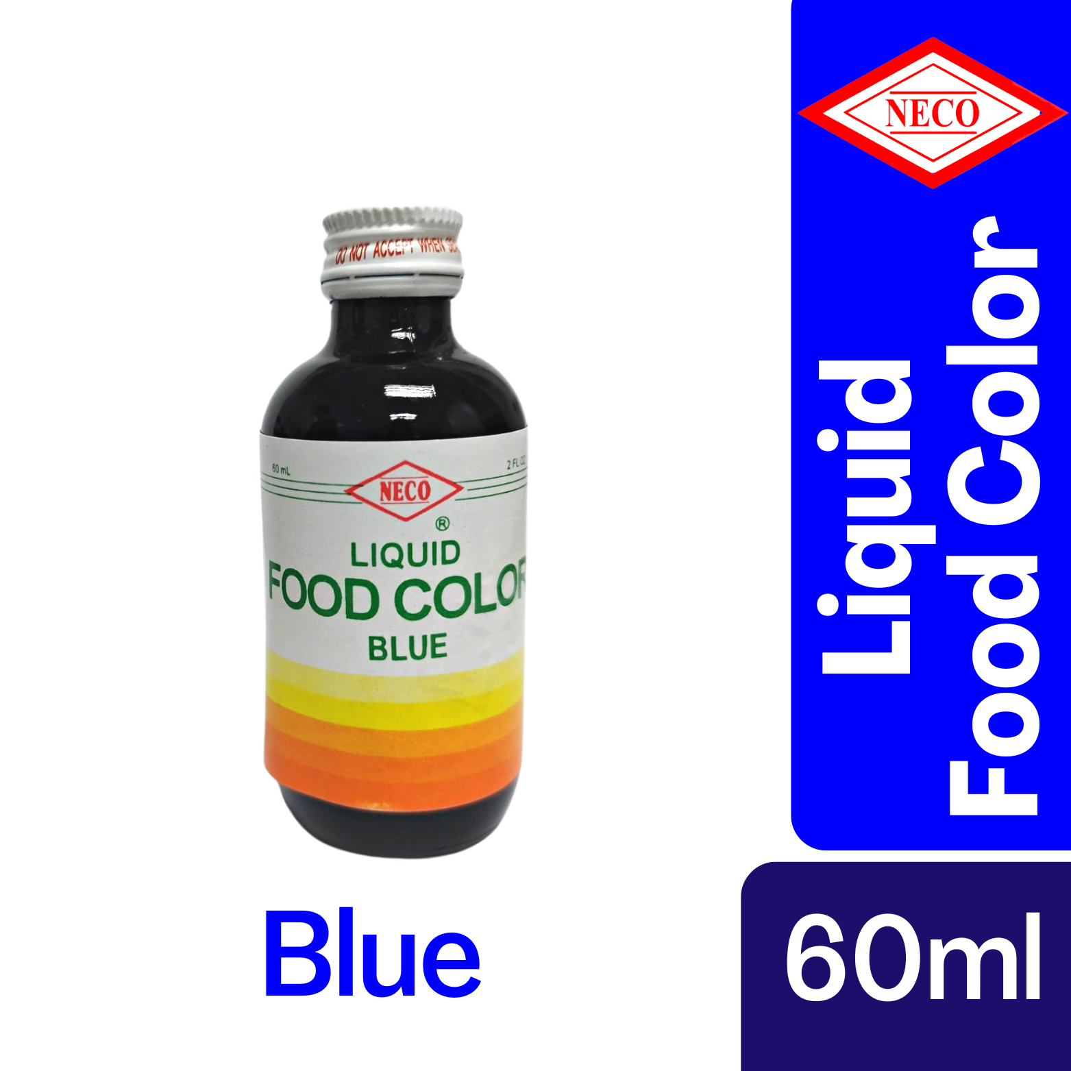 Blue NECO Liquid Food Color 60ML | Lazada PH
