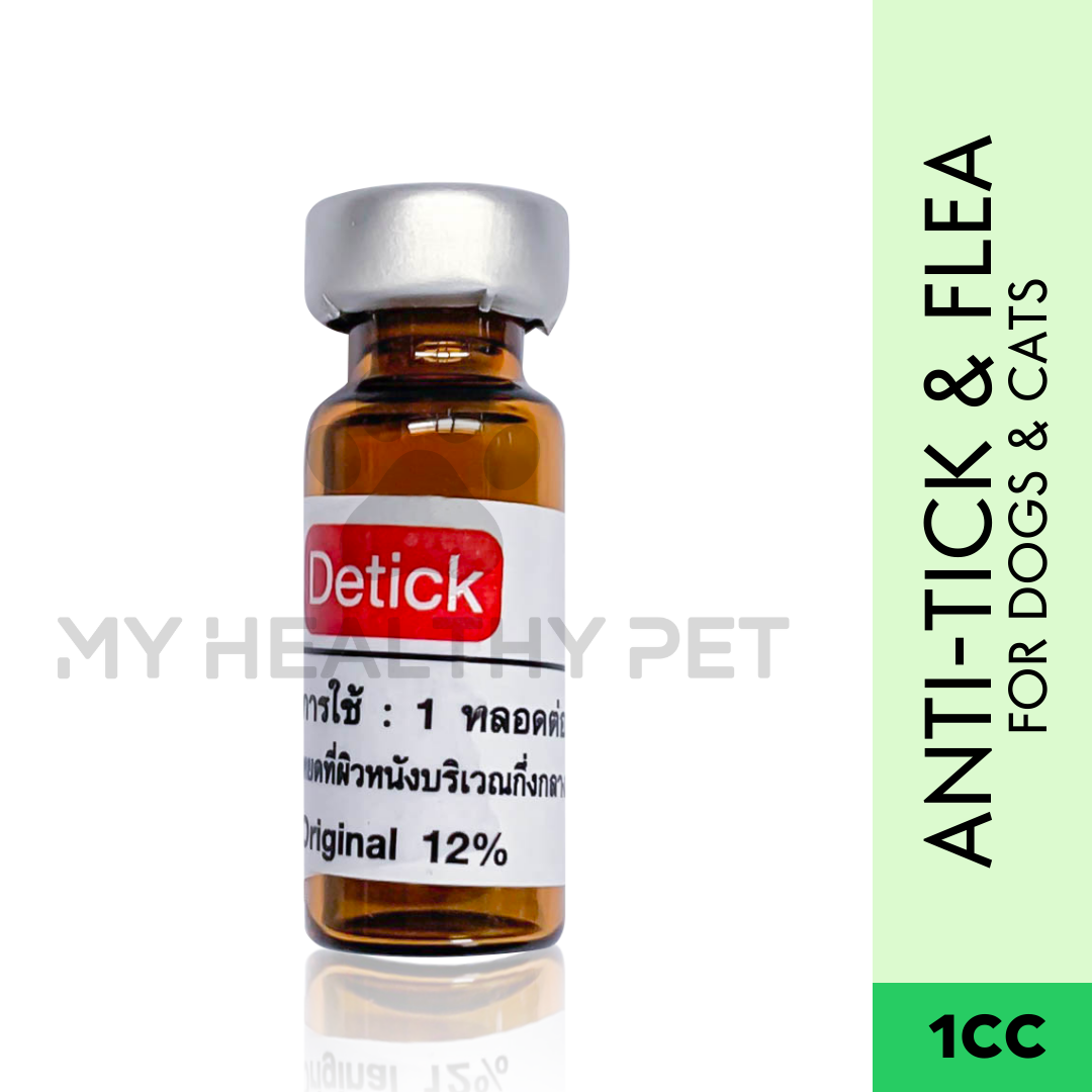Detick Anti Garapata, Anti Kuto Drop Treatment 1cc original tick and ...