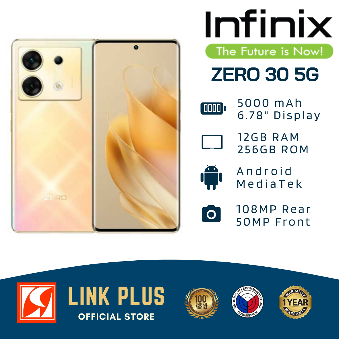 Infinix Zero 30 5G 12GB RAM + 256GB ROM (Original and Sealed) | Lazada PH