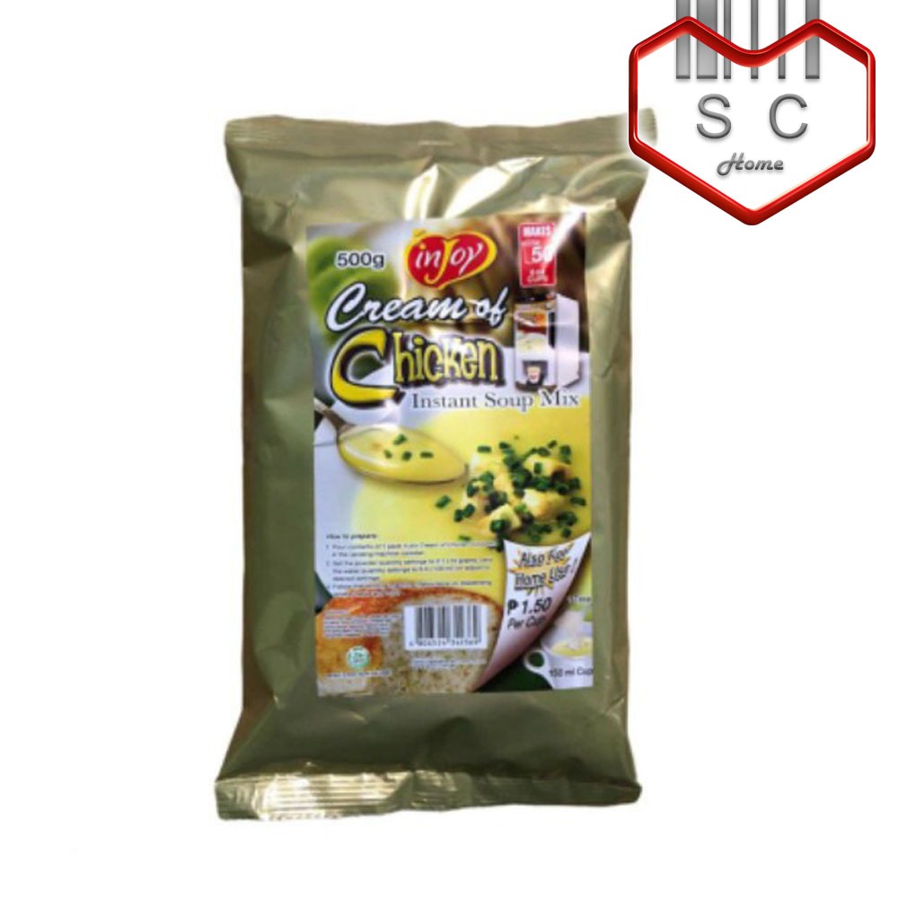 Injoy Vendo Powder Mix Instant Soup Mix 500g Beef Bulalo and Cream of ...