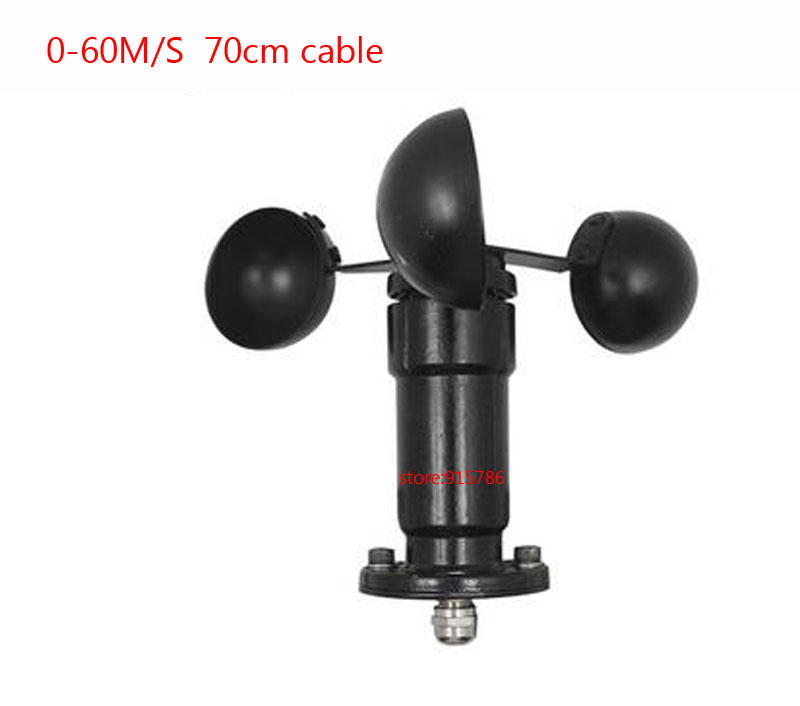 2020 Metal Mater 0-5V wind speed sensor 4-20MA wind speed transmitter ...