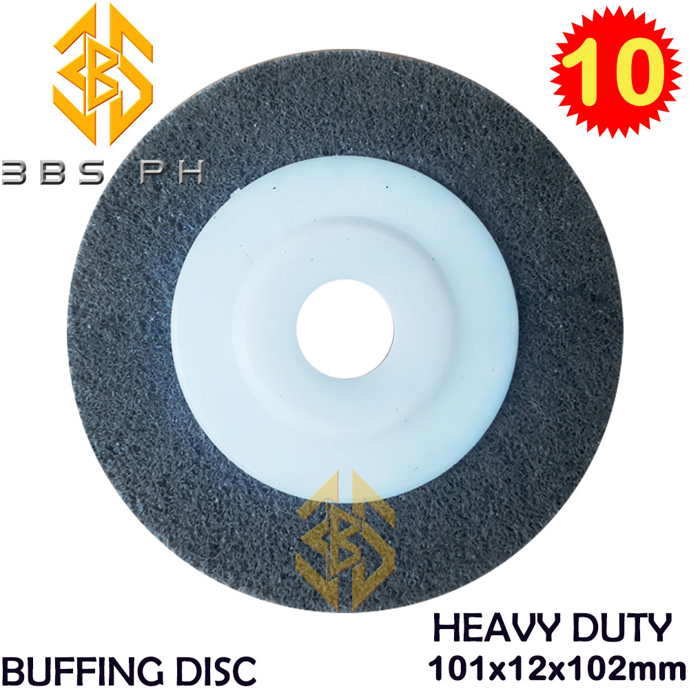 Buffing Disc Heavy Duty 4" 100mm (10pcs) I 3BS | Lazada PH
