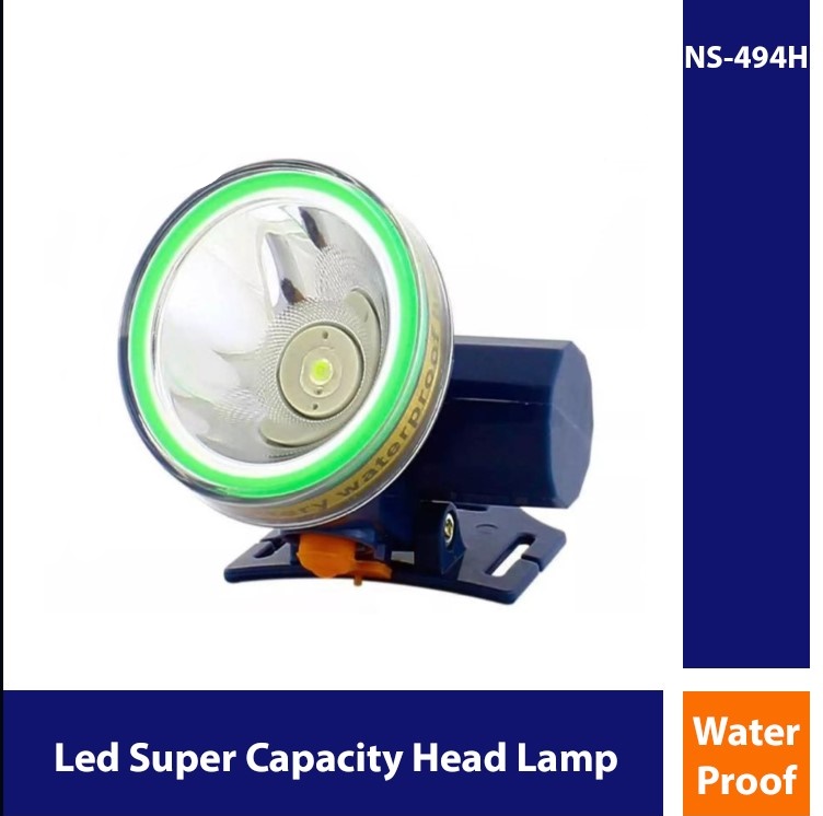 YMS Led Super Capacity Head Lamp Water Proof NS-494 | Lazada PH