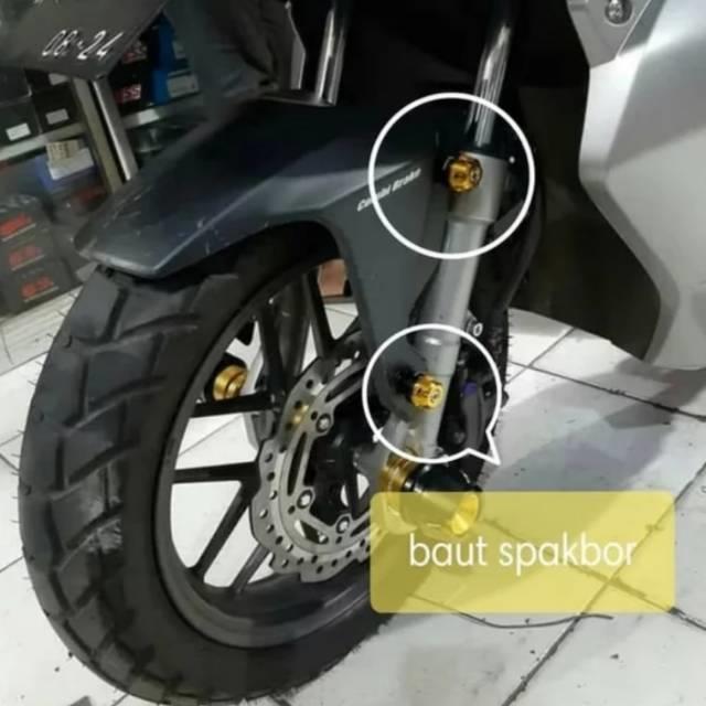 Multicolor Monel Fender Bolt for Honda Adv 150 Motorcycle Accessories ...
