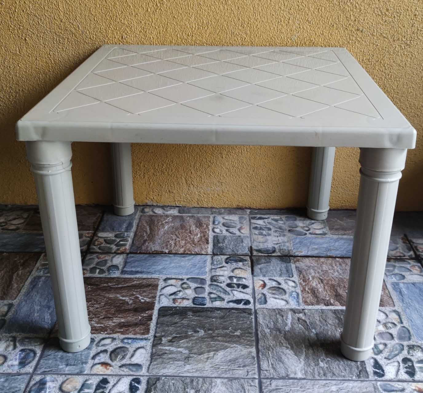 Fuson 24"x24" HIGH (LONG LEGS) / LOW (SHORT LEGS) Monoblock Table ...