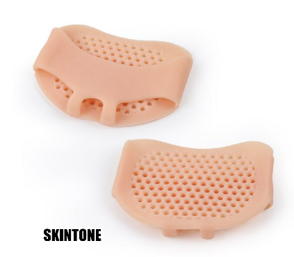 Silicone Forefoot Pads Toe Separation Pads Support Soft Gel Foot Pads ...