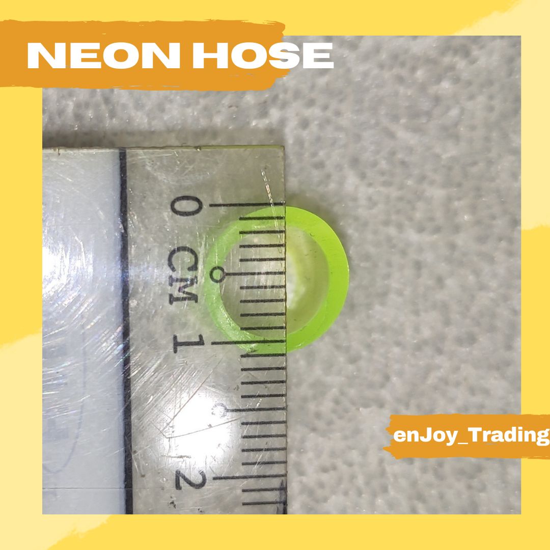 PER METER Multipurpose Extra Thick Neon Hose 1/4" 5/16" 3/8" 1/2 ...