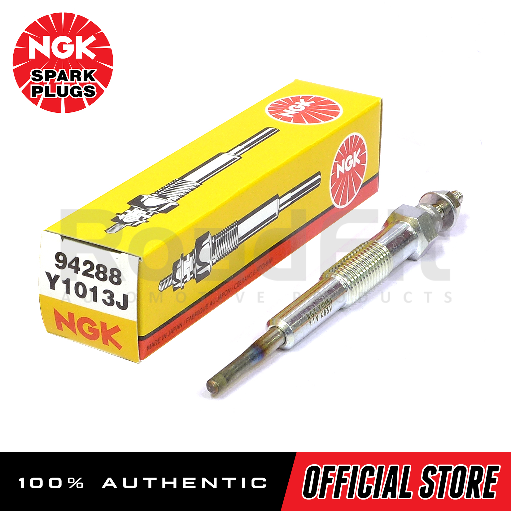 NGK Original Glow Plug Y-1013J For Toyota Landcruiser, Hiace KZH (1KZ ...