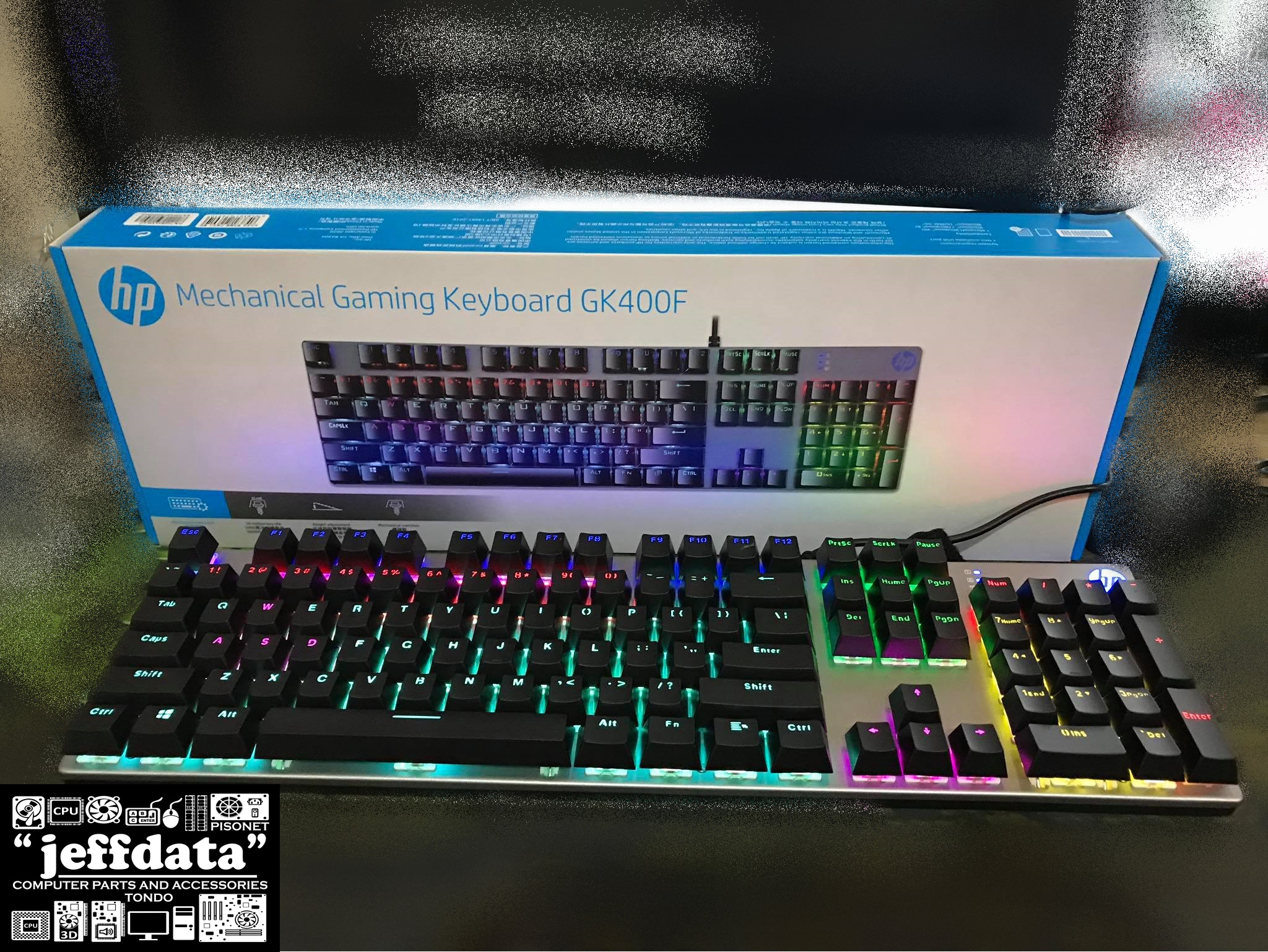 Gaming Keyboard Hp orig gaming mechanical keyboard GK400F ( Jeffdata ...