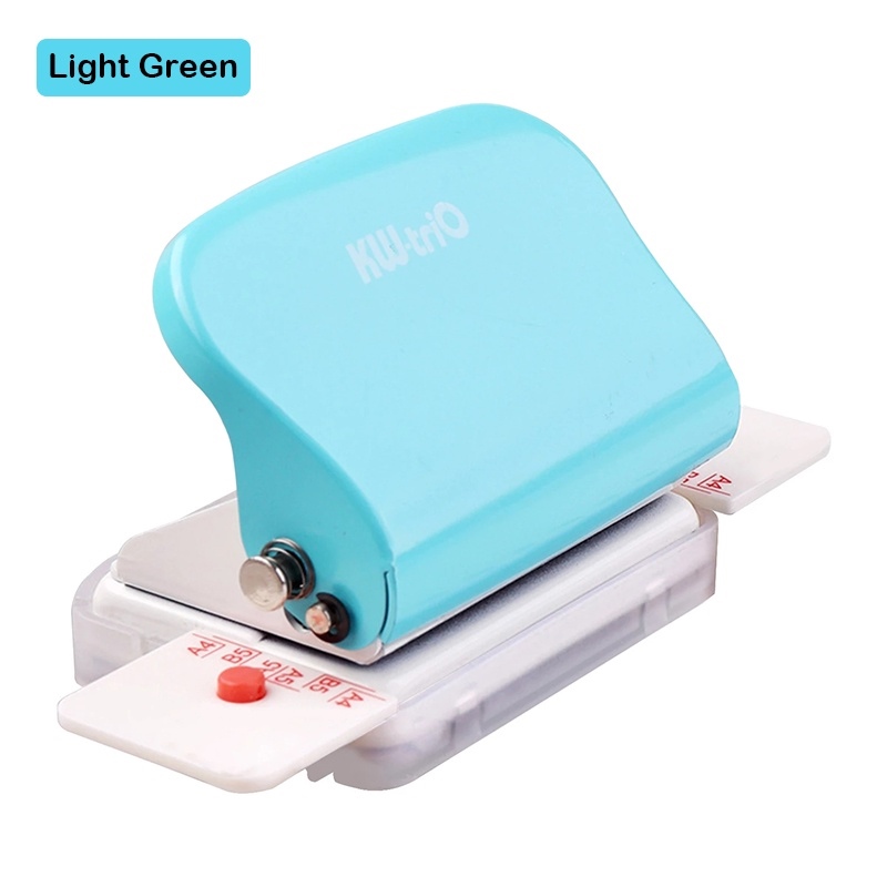 Mama 6-Hole Paper Punch Handheld Metal Hole Puncher 30 Hole Loose-Leaf ...