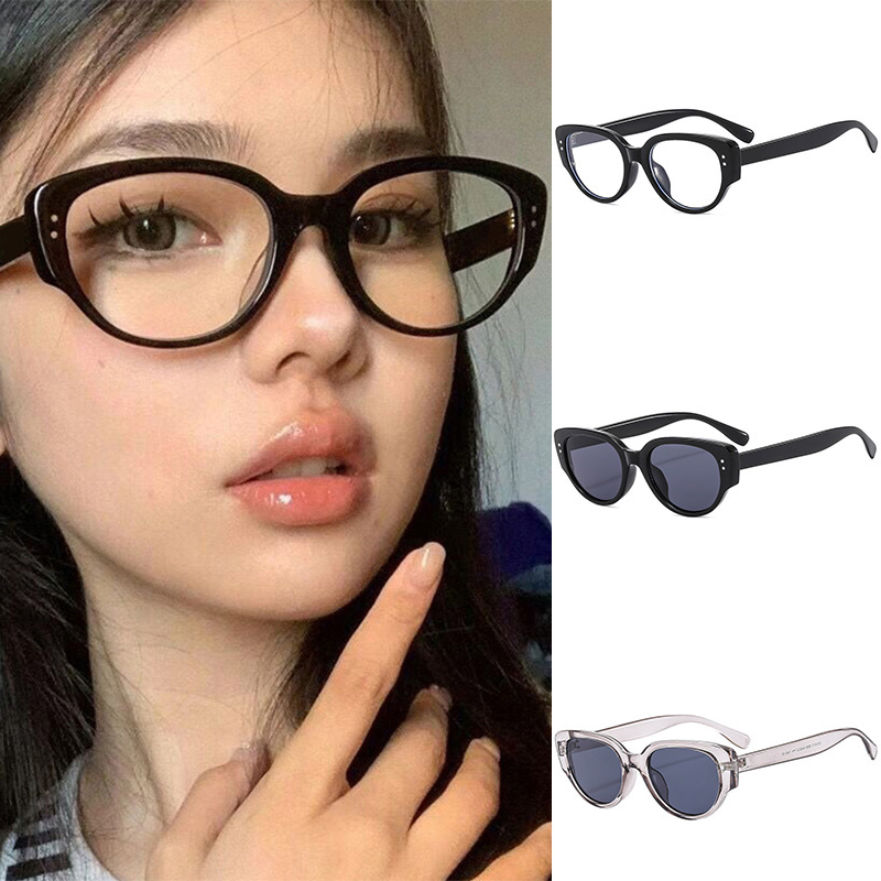 Full Frame Sunglasses Internet Celebrity Posing Black White Nail Cat's ...