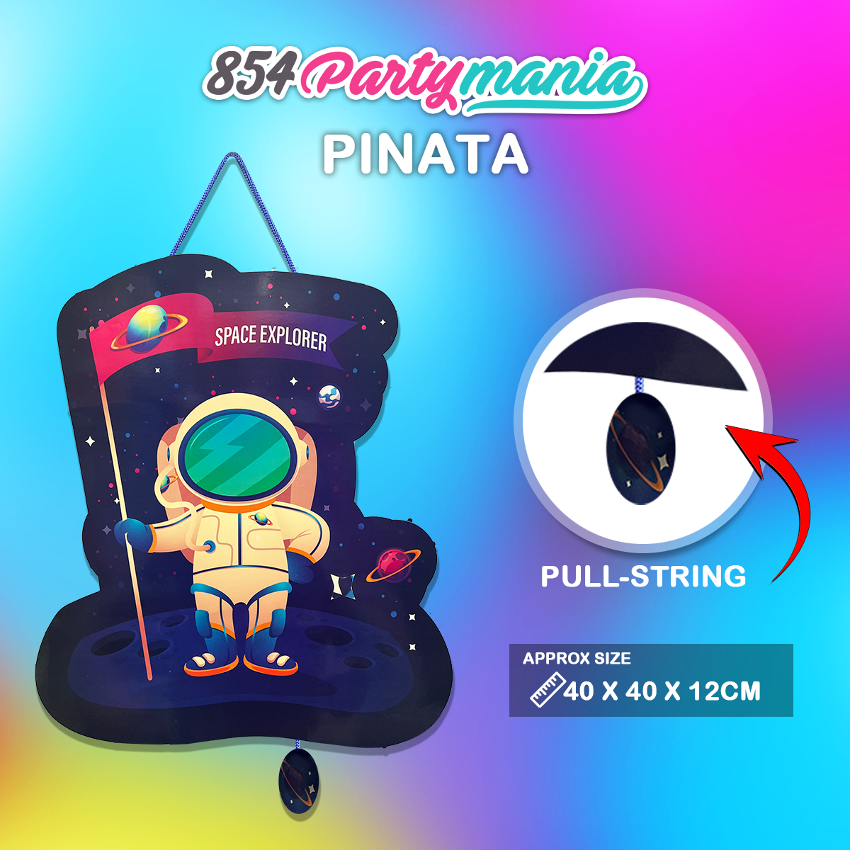 Pinata Vibrant Pull-String Birthday Bash Set | Lazada PH