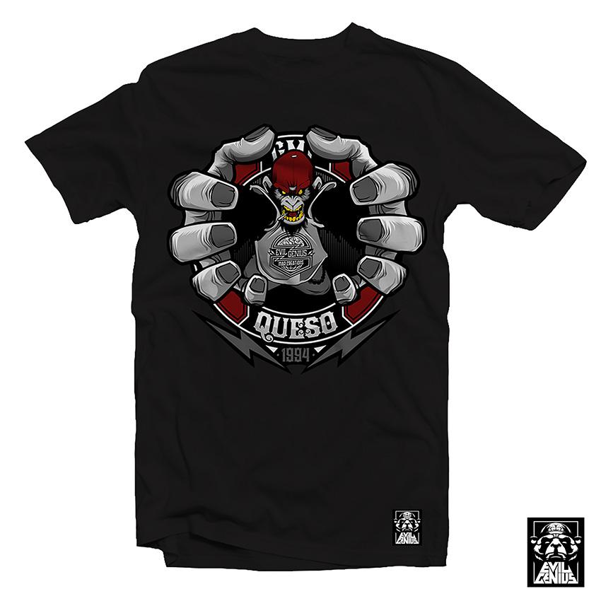 Evil Genius Unisex GMP Queso T-Shirt (Black) | Lazada PH