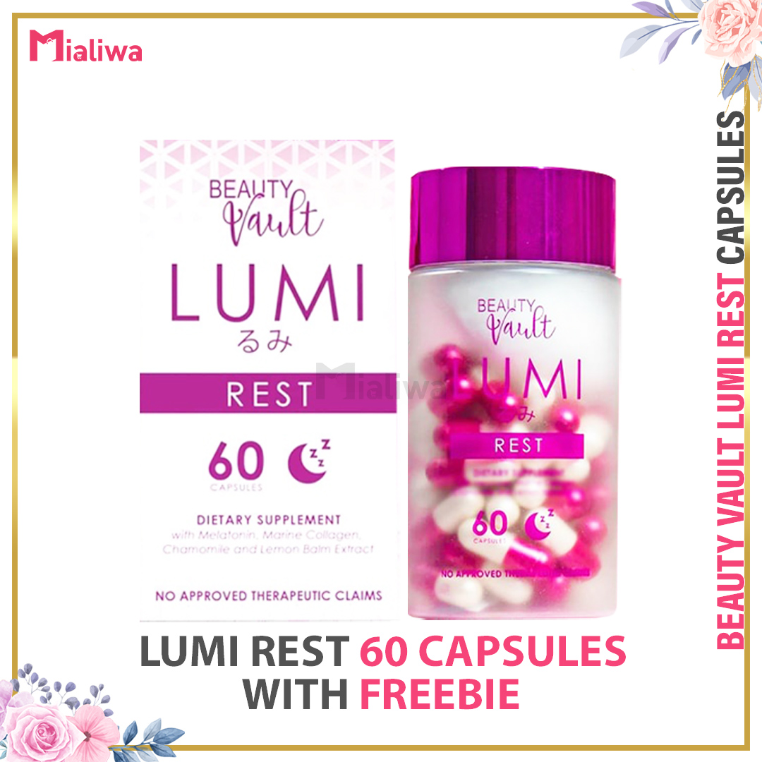 Beauty Vault Lumi Glutathione Lumi Fit Lumi Rest Capsules Pampaputi ...