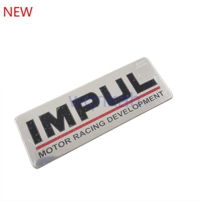 High quality 1 x Metal IMPUL Logo Letter Car Motor Decprative Emblem ...