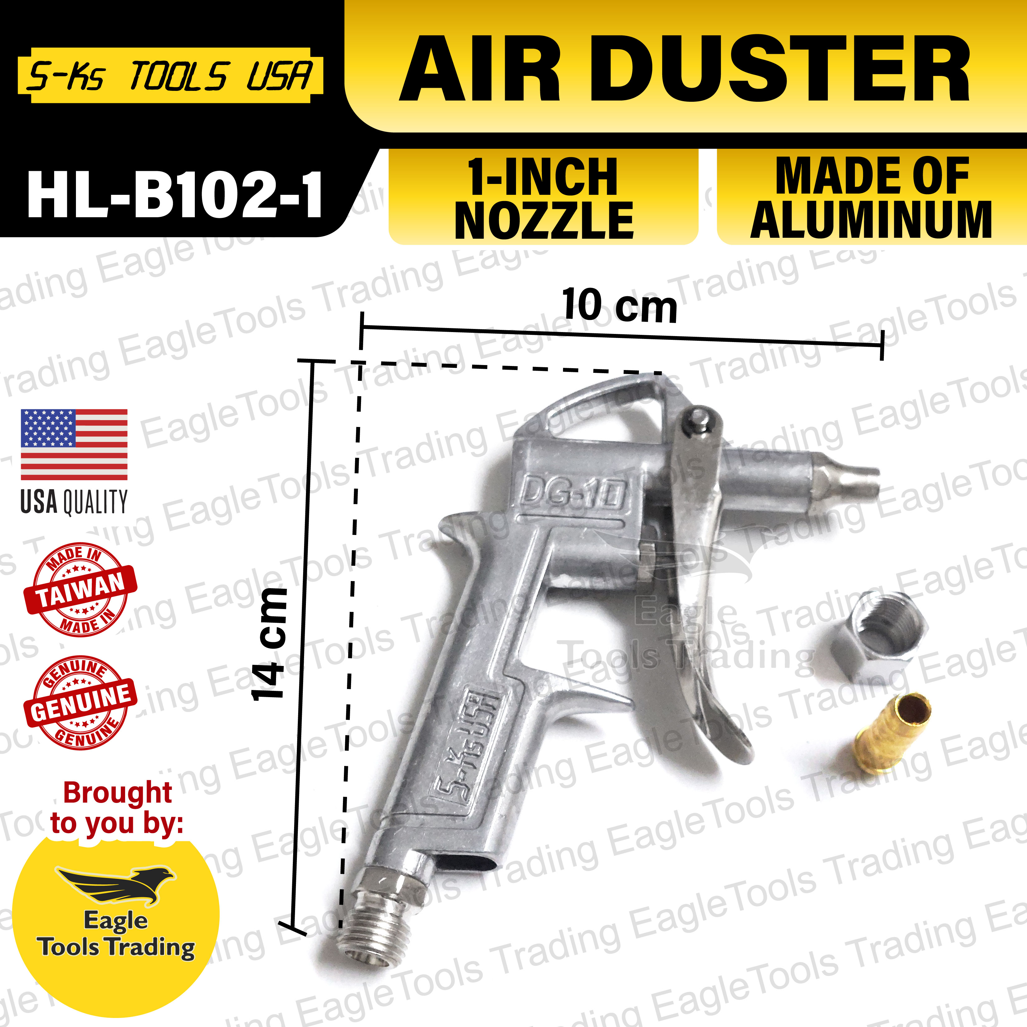 S-Ks Tools USA Air Duster DG-10 | 1" Nozzle | HL-B102-1 | Lazada PH