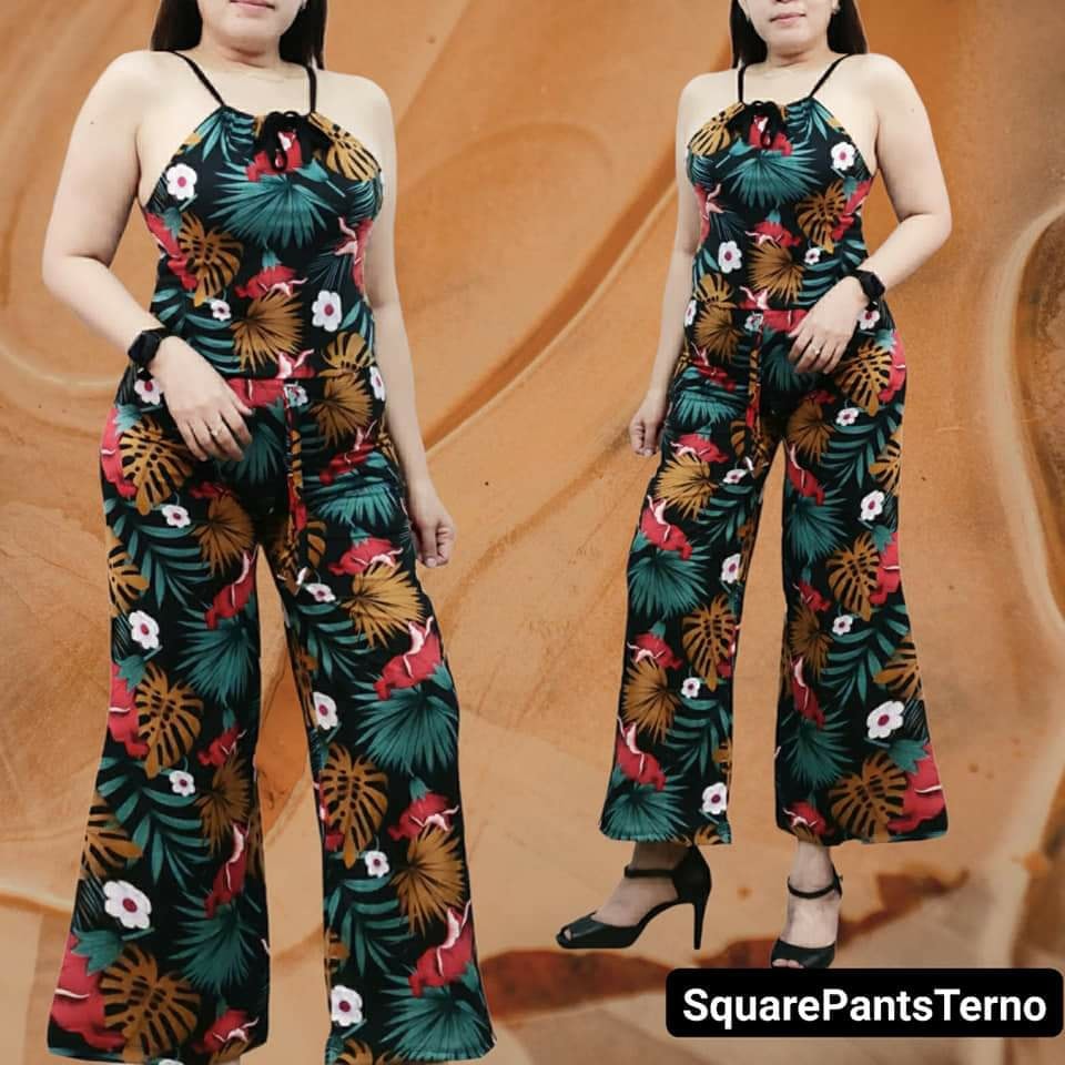 HALTER TERNO SQUAREPANTS | Lazada PH