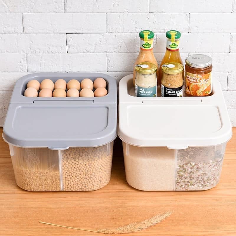 Japanese style Rice Storage/ Food Bucket food storage box food storage ...
