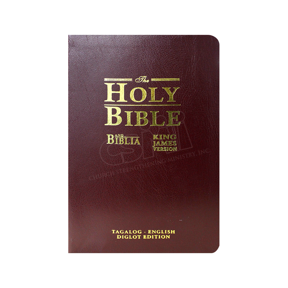 Ang Biblia/Holy Bible KJV Diglot (Maroon) | Lazada PH