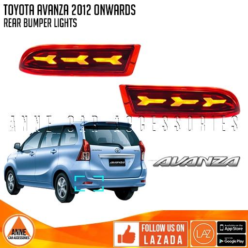 Toyota Avanza J G E 2012 - onwards LED Rear Bumper Light | Lazada PH