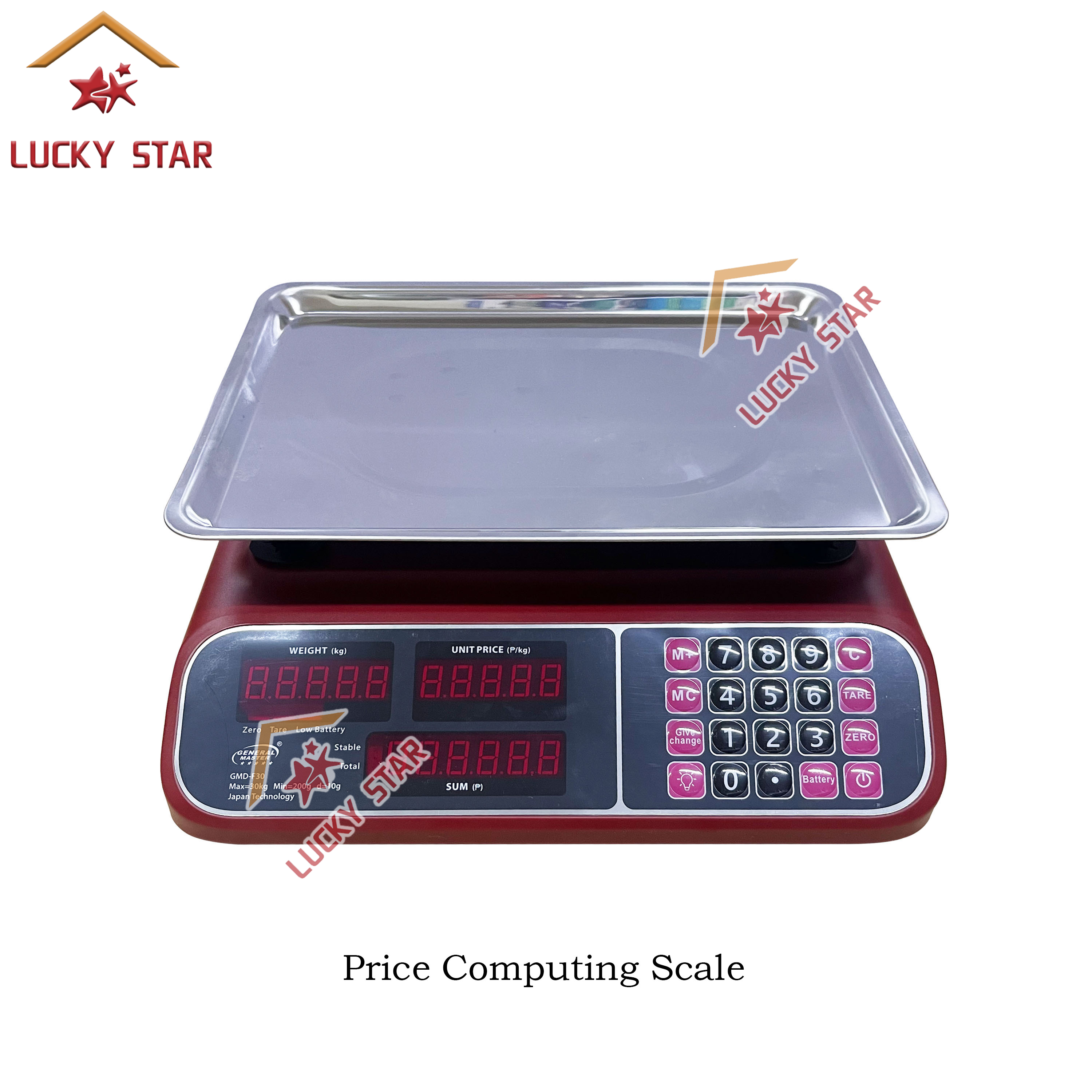 F30 30KG Digital Weighing Scale General Master High Precision Price ...