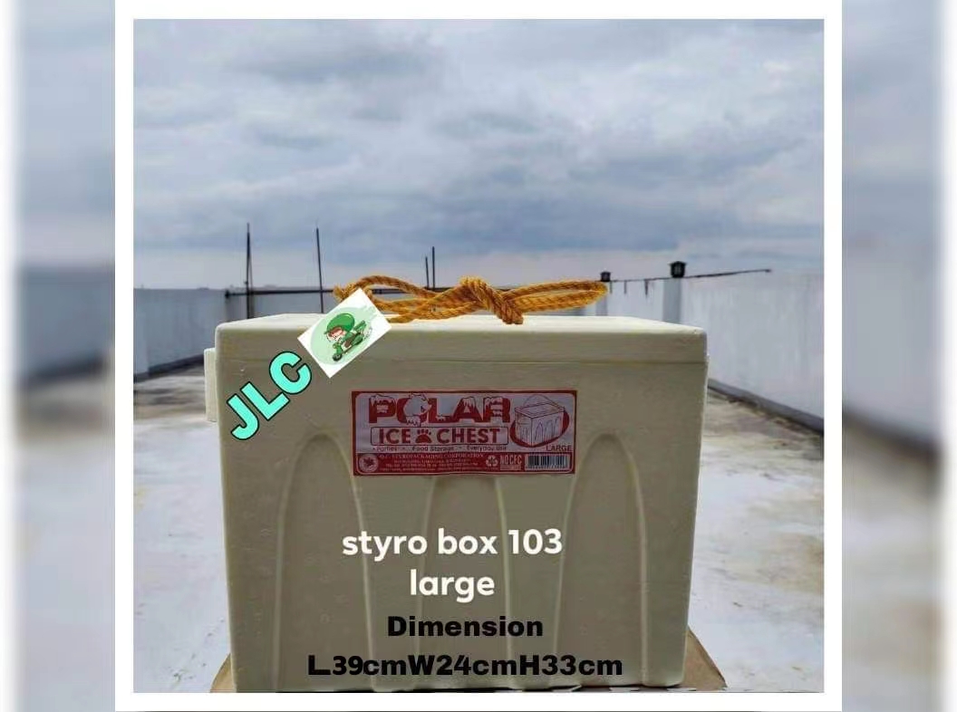 COD STYRO BOX / POLAR ICE CHEST SMALL / ICE CHEST / ICE BOX / COOLER ...