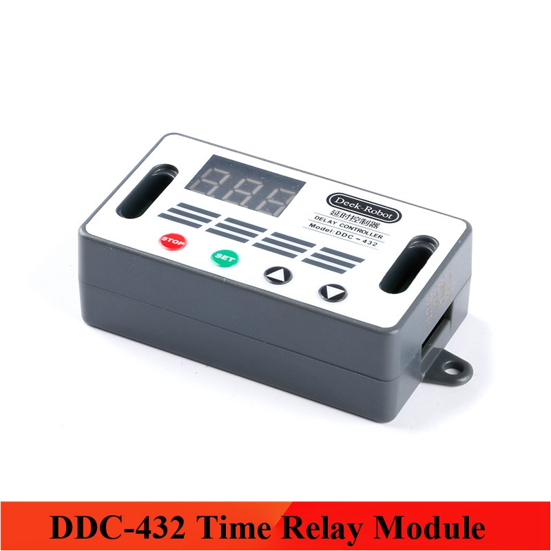 Deek-Robot DDC-432 Dual MOS LED Digital Delay Controller Time Delay Relay Trigger Cycle Timer ...
