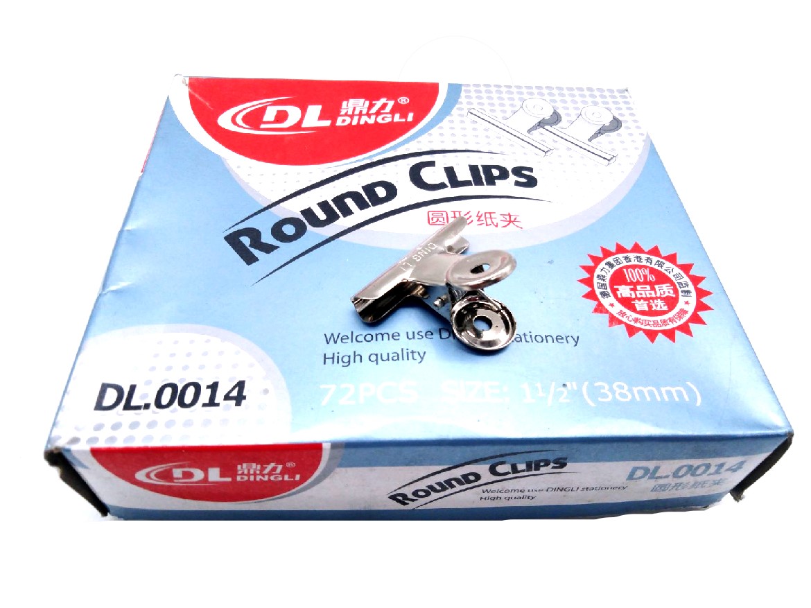 Little Town: 6 Pcs Dingli Round Clips 38mm (DL.0014) | Lazada PH