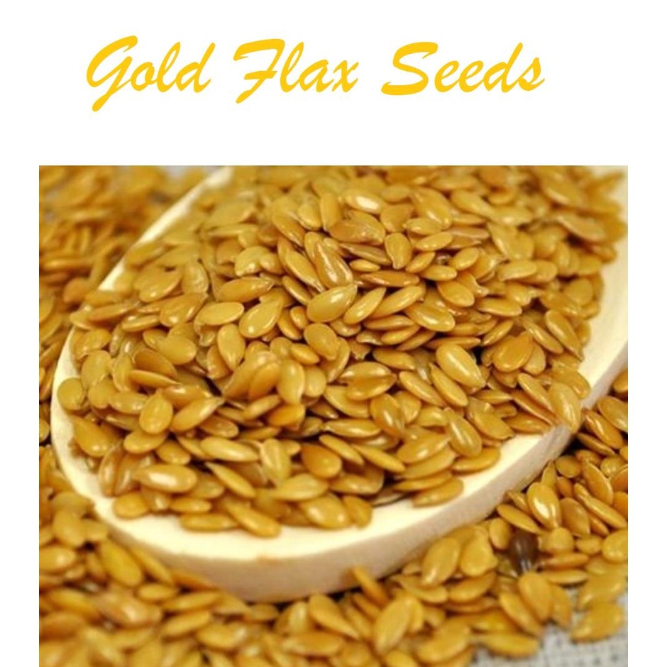 Organic Golden Flaxseeds (flax seeds) 1 kg cooking | Lazada PH