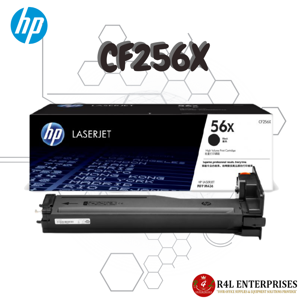 HP 56X High Yield Black Original LaserJet Toner Cartridge | Lazada PH