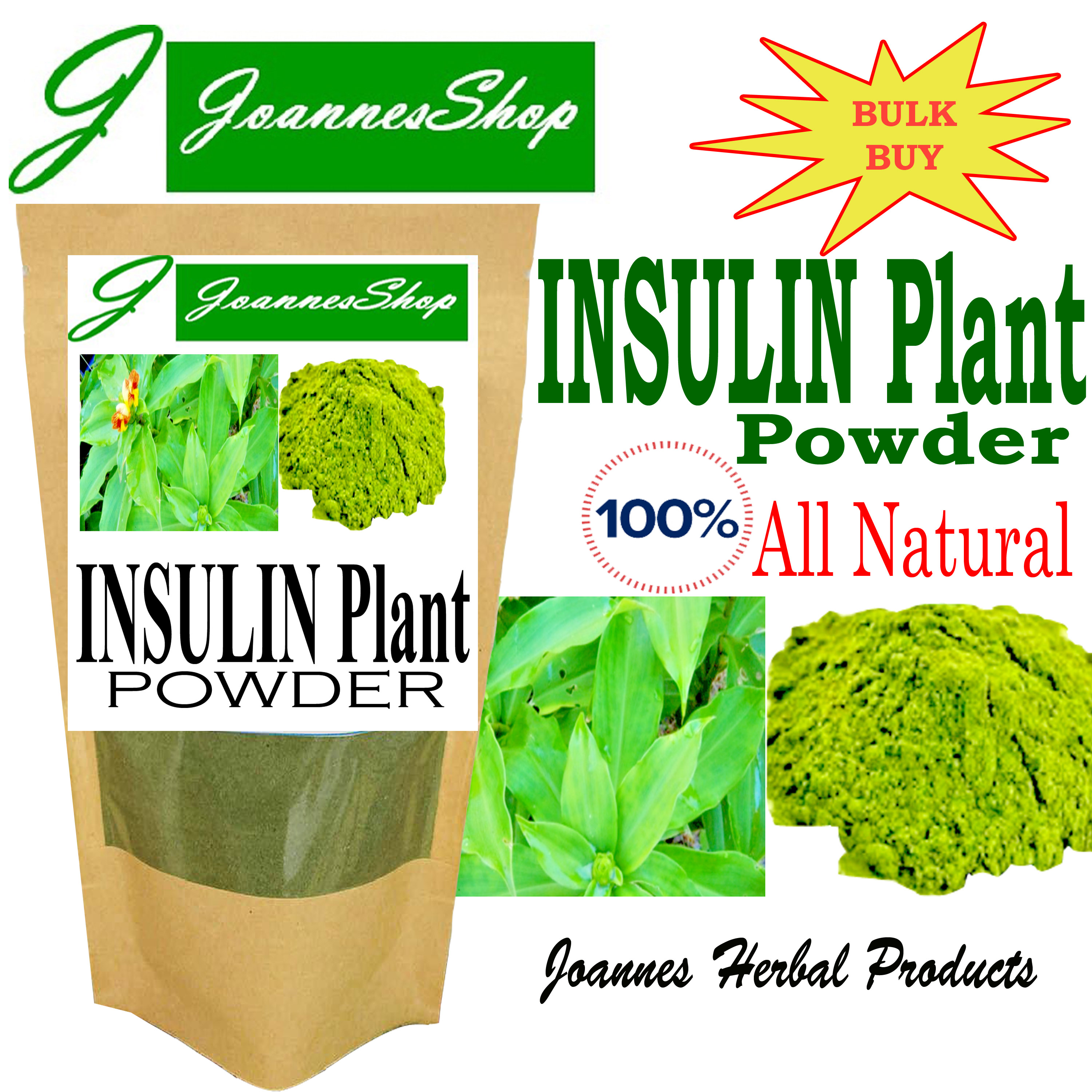 INSULIN PLANT POWDER - BULK PACK | Lazada PH