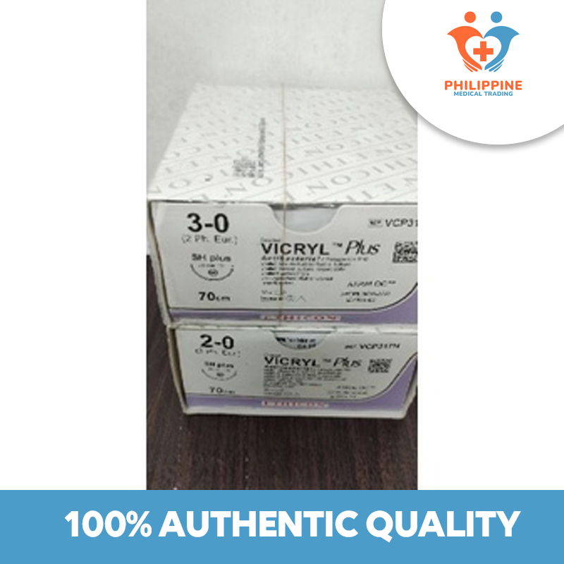 Vicryl Sutures 3-0 SH-Plus/2-0 SH plus (ETHICON) sold per piece | Lazada PH