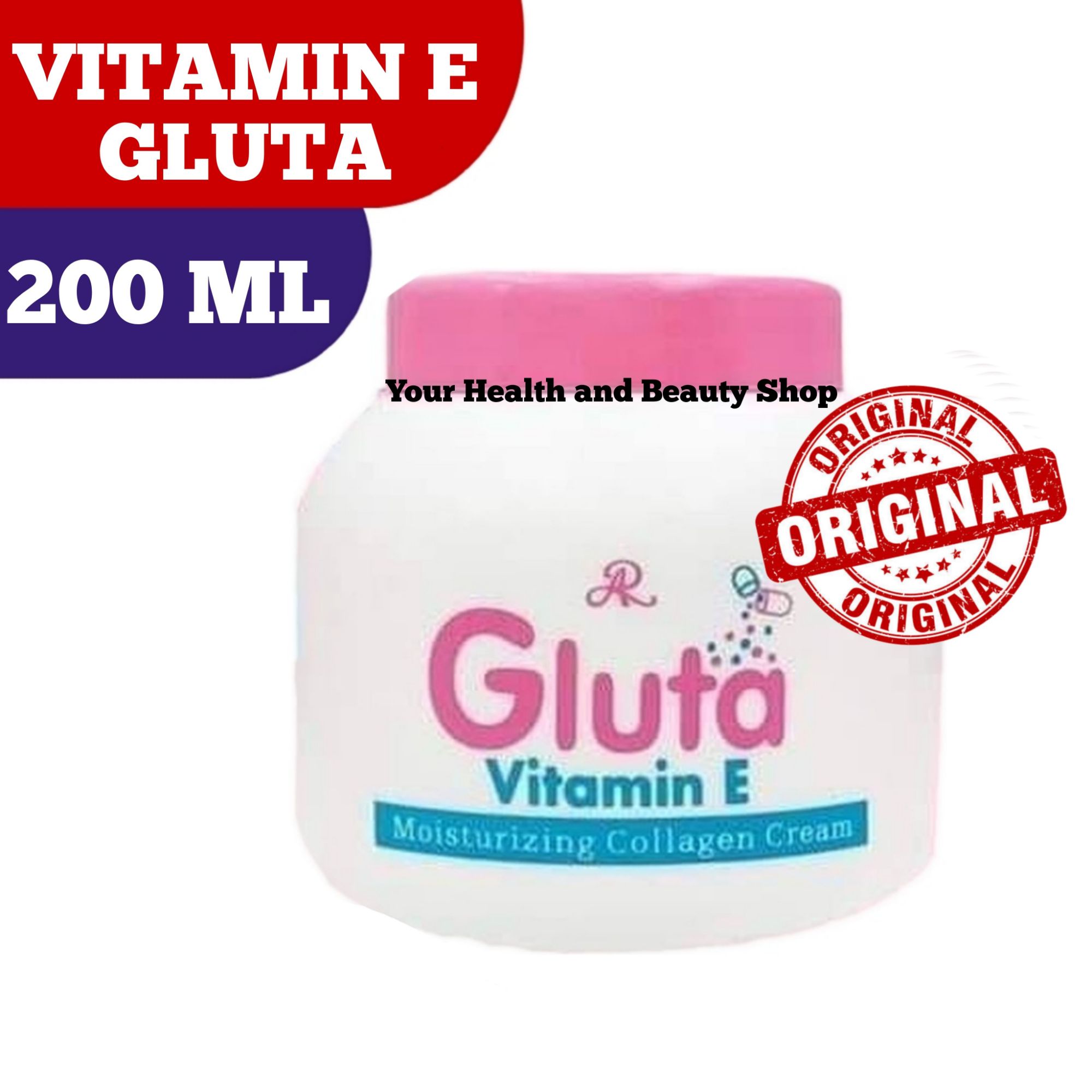 Vitamin E Cream Gluta ORIGINAL PRODUCT OF THAILAND! | Lazada PH