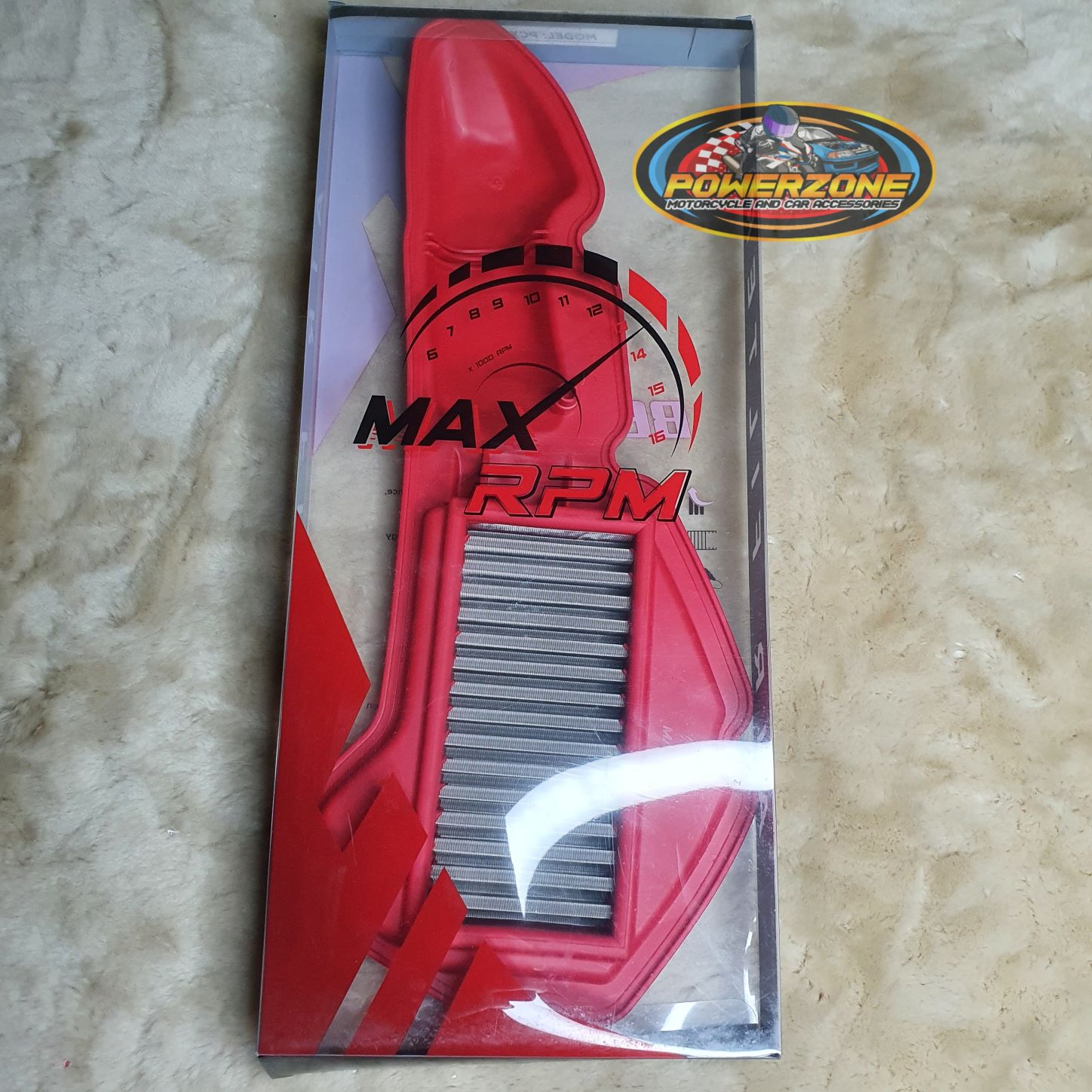 MAX RPM AIR FILTER - ADV150 / PCX150 ( WASHABLE , STAINLESS ...