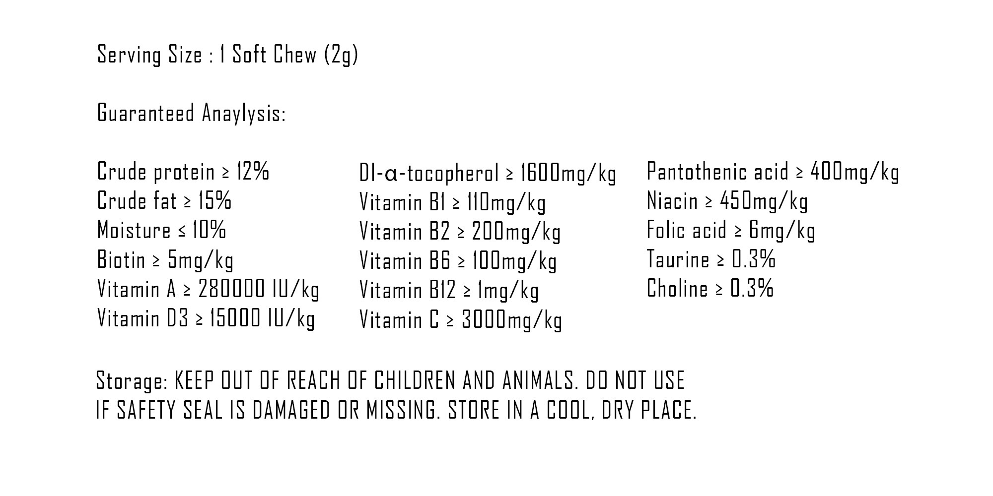 Vetcore VitaChews Multivitamins for Dogs and Cats 150 Chews | Lazada PH