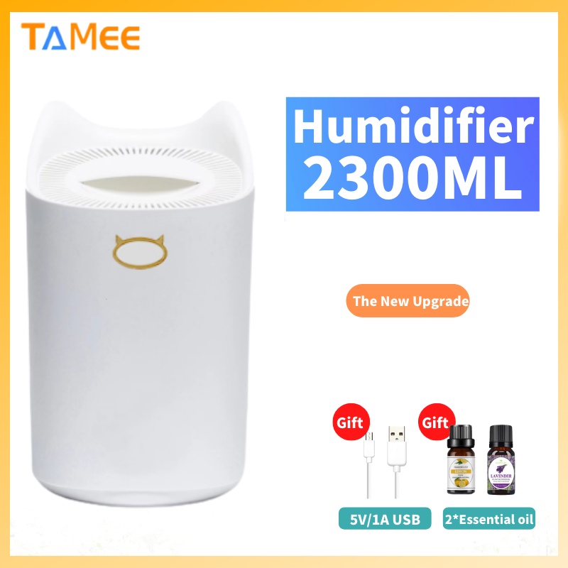 TAMEE Humidifier with Essential Oil Air Humidifier Aromatherapy ...
