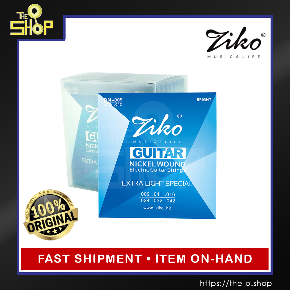 Ziko DN-Series Electric Guitar Strings (100% Original/Authentic ...