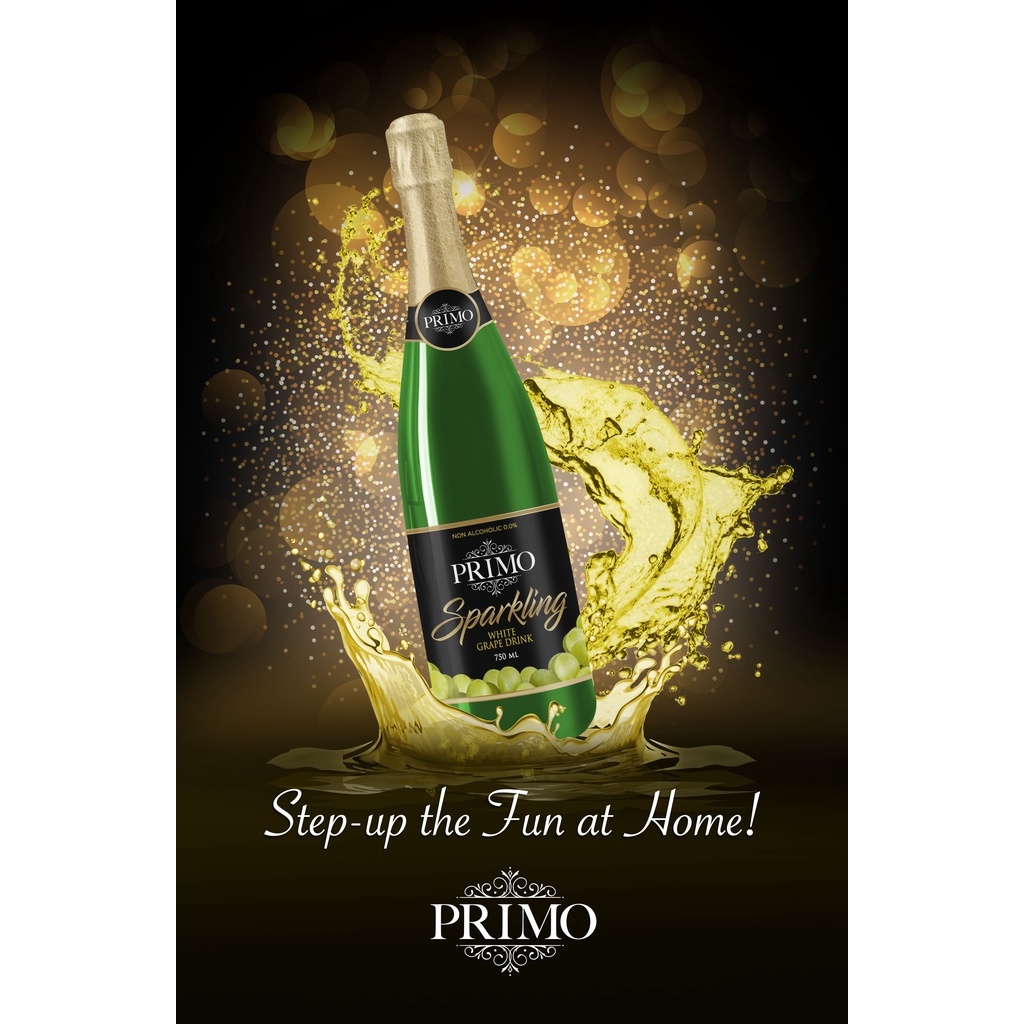 PRIMO White Grape Sparkling Juice 750ml | Lazada PH