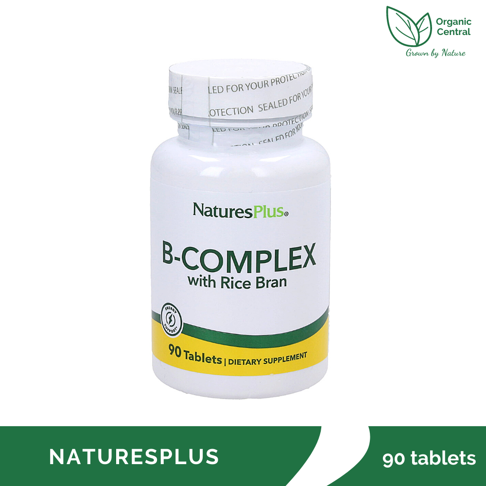 NaturesPlus B-Complex with Rice Bran 90 Tablets | Lazada PH