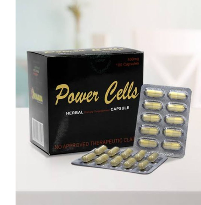 POWER CELL Herbal Dietary Supplement 500mg 100 Capsules | Lazada PH