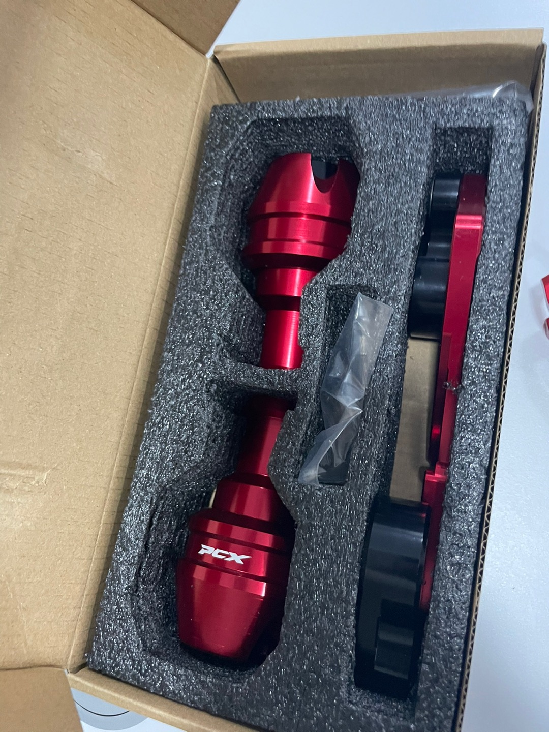 Realzion Motorcycle For HONDA PCX 160 150 125 Muffler CNC Heavy Duty Exhaust Protector Frame ...