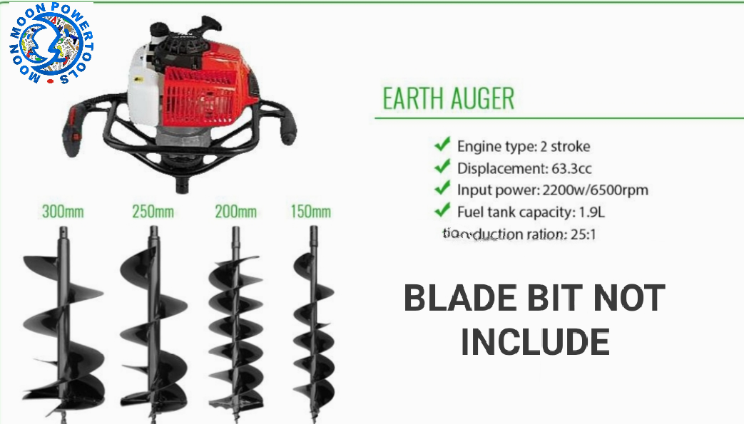 Hoyoma Japan Gasoline Engine Earth Auger Hole Digger Drilling ...