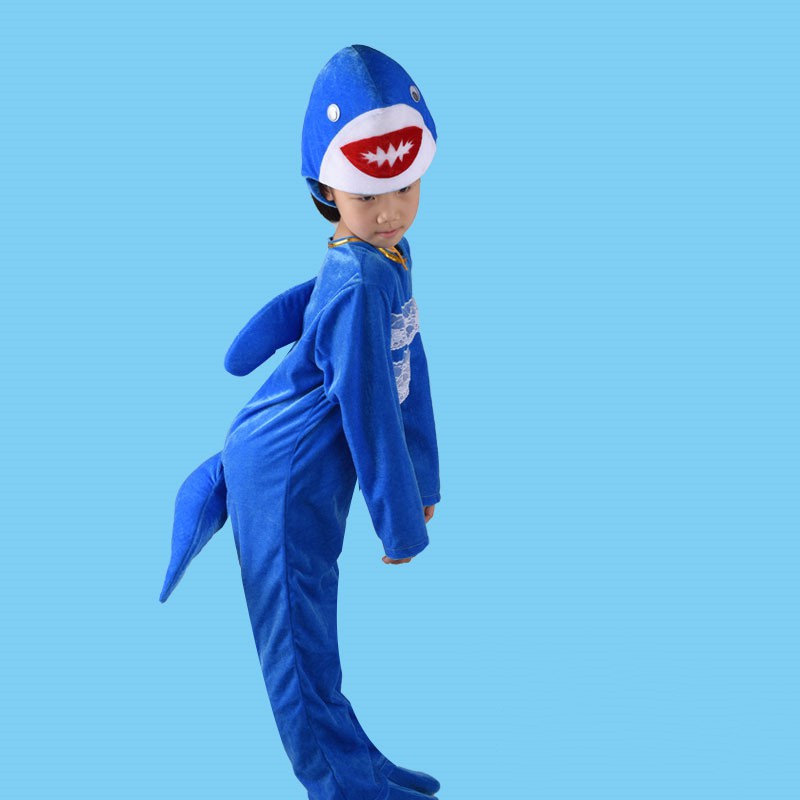 Kids Boys Girls Cosplay Ocean Animal Costume Shark Whale Jellyfish ...